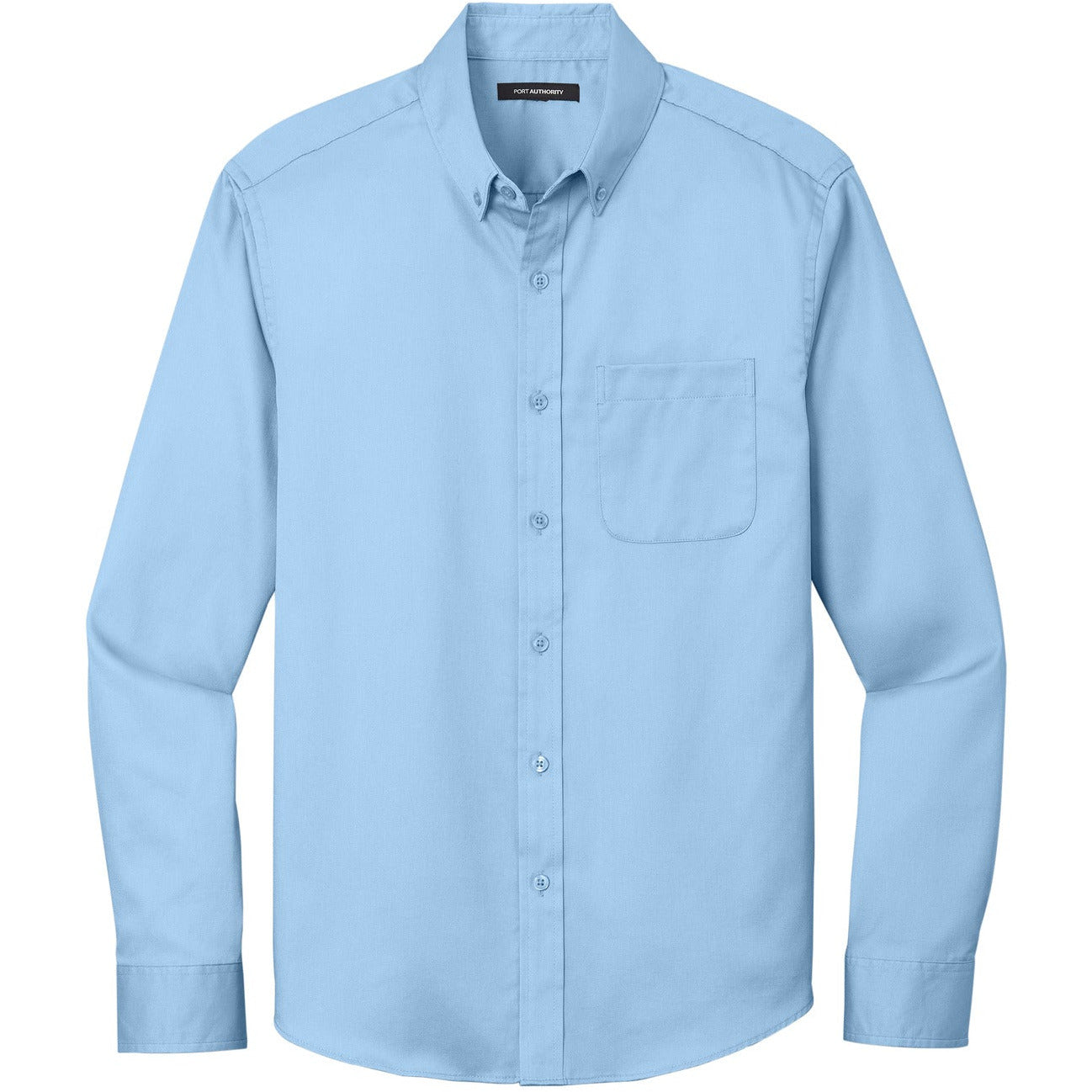 Port Authority® Long Sleeve SuperPro React™ Twill Shirt – Motorola ...